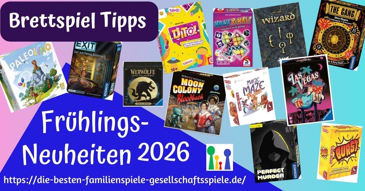 Brettspiele-Neuheiten Frühling 2026
